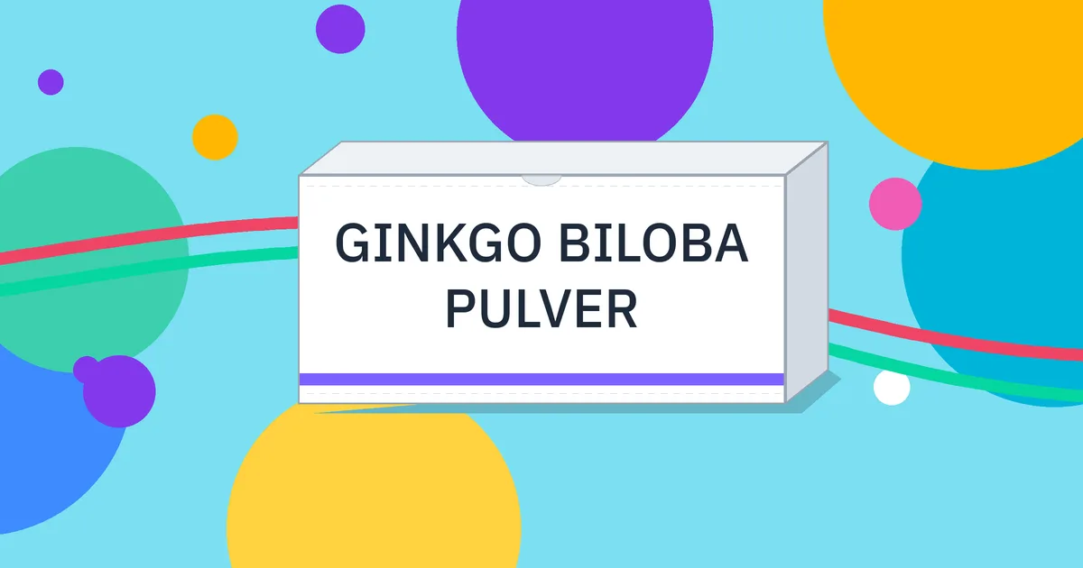 Symbolbild: Packung mit der Aufschrift GINKGO BILOBA PULVER (PZN 19307592) – Verfügbarkeit und Bezug in Apotheken in Frankfurt am Main