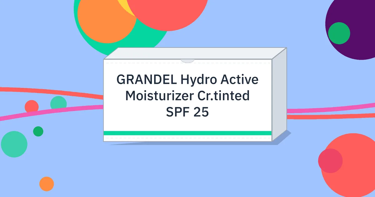Symbolbild: Packung mit der Aufschrift GRANDEL Hydro Active Moisturizer Cr.tinted SPF 25 (PZN 19657961) – Verfügbarkeit und Bezug in Apotheken in Frankfurt am Main