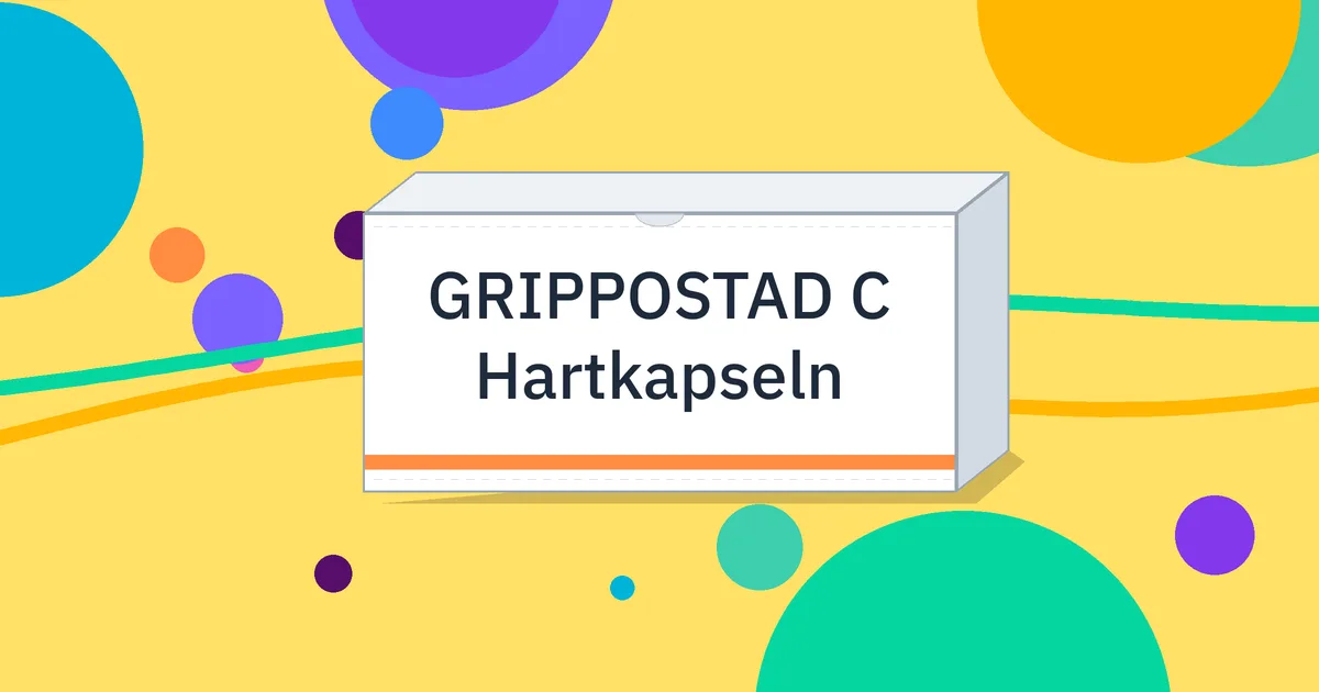 Symbolbild: Packung mit der Aufschrift GRIPPOSTAD C Hartkapseln (PZN 18982185) – Verfügbarkeit und Bezug in Apotheken in Frankfurt am Main