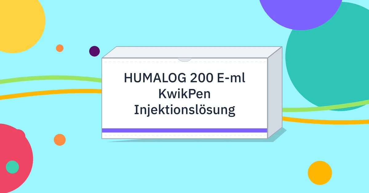 Symbolbild: Packung mit der Aufschrift HUMALOG 200 E-ml KwikPen Injektionslösung (PZN 11144044) – Verfügbarkeit und Bezug in Apotheken in Frankfurt am Main
