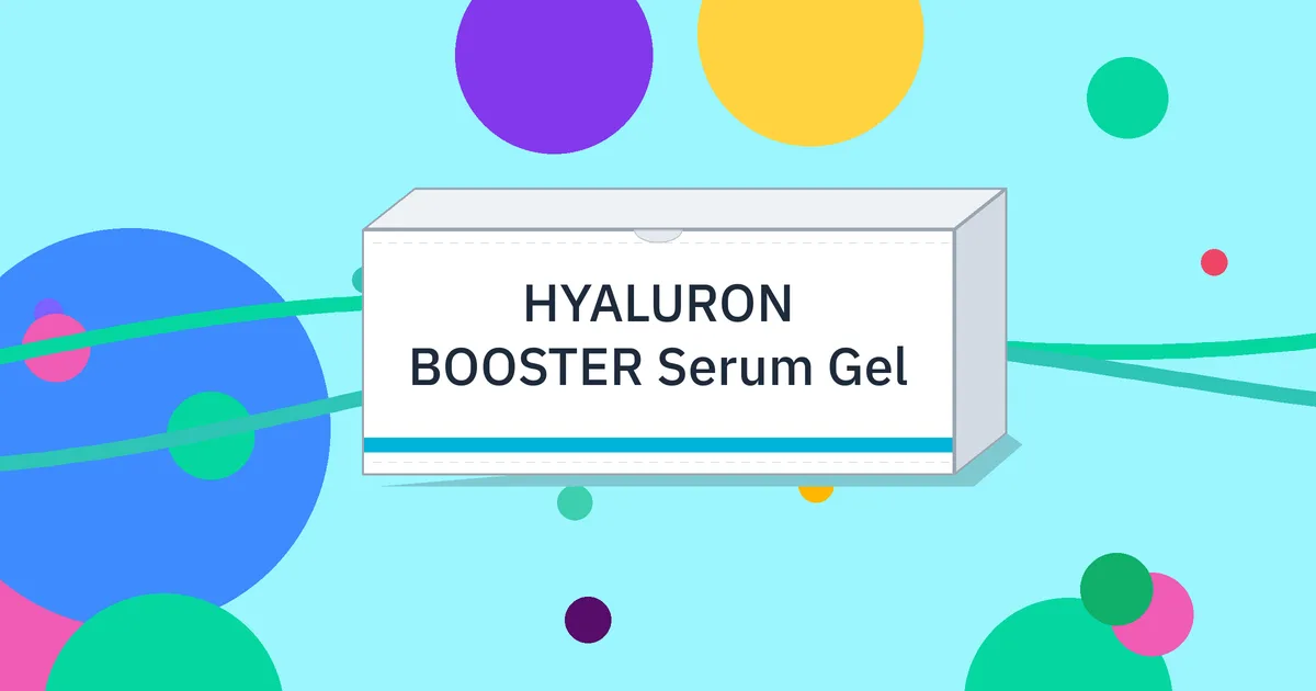 Symbolbild: Packung mit der Aufschrift HYALURON BOOSTER Serum Gel (PZN 04963416) – Verfügbarkeit und Bezug in Apotheken in Frankfurt am Main