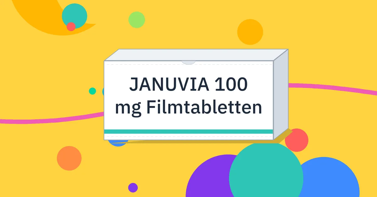 Symbolbild: Packung mit der Aufschrift JANUVIA 100 mg Filmtabletten (PZN 19359100) – Verfügbarkeit und Bezug in Apotheken in Frankfurt am Main