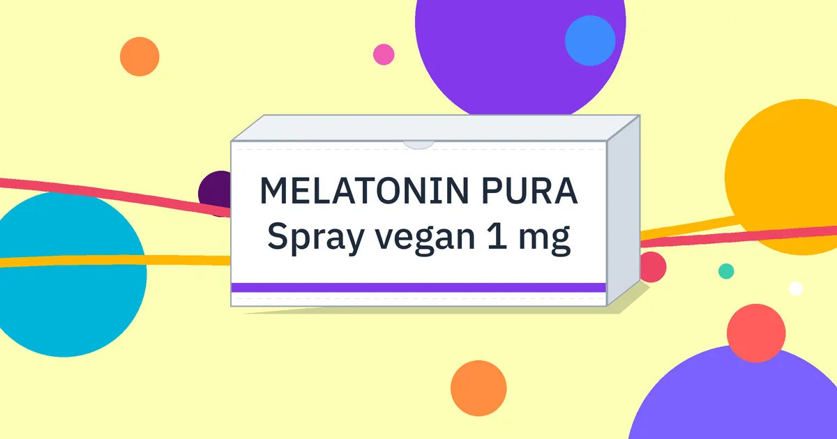 Symbolbild: Packung mit der Aufschrift MELATONIN PURA Spray vegan 1 mg (PZN 20596584) – Verfügbarkeit und Bezug in Apotheken in Frankfurt am Main