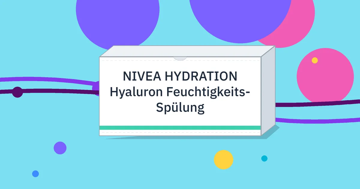 Symbolbild: Packung mit der Aufschrift NIVEA HYDRATION Hyaluron Feuchtigkeits-Spülung (PZN 20024333) – Verfügbarkeit und Bezug in Apotheken in Frankfurt am Main
