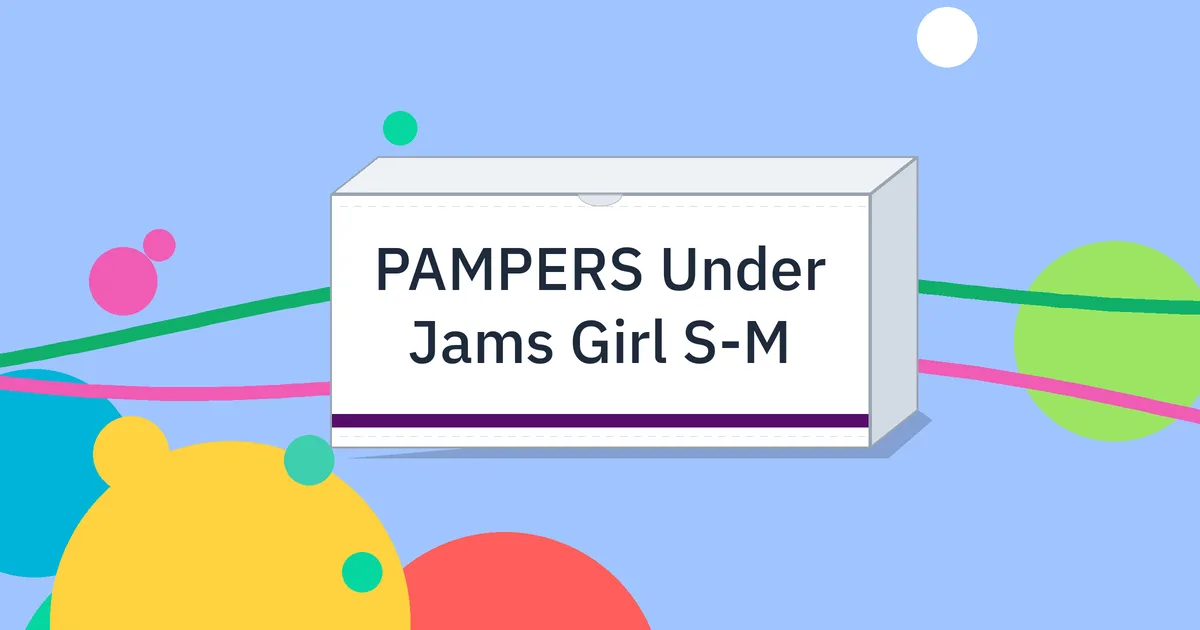 Symbolbild: Packung mit der Aufschrift PAMPERS Under Jams Girl S-M (PZN 05861988) – Verfügbarkeit und Bezug in Apotheken in Frankfurt am Main