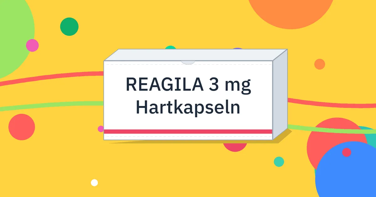 Symbolbild: Packung mit der Aufschrift REAGILA 3 mg Hartkapseln (PZN 14276562) – Verfügbarkeit und Bezug in Apotheken in Frankfurt am Main