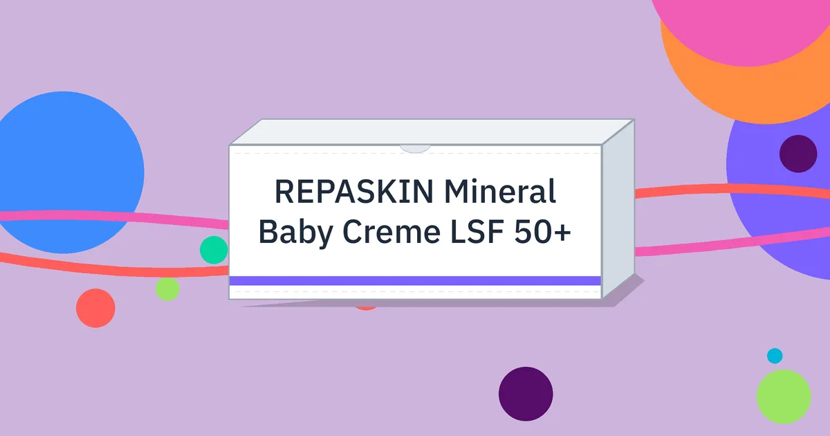 Symbolbild: Packung mit der Aufschrift REPASKIN Mineral Baby Creme LSF 50+ (PZN 18063018) – Verfügbarkeit und Bezug in Apotheken in Frankfurt am Main