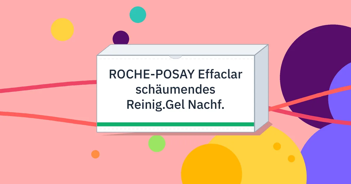 Symbolbild: Packung mit der Aufschrift ROCHE-POSAY Effaclar schäumendes Reinig.Gel Nachf. (PZN 18719855) – Verfügbarkeit und Bezug in Apotheken in Frankfurt am Main