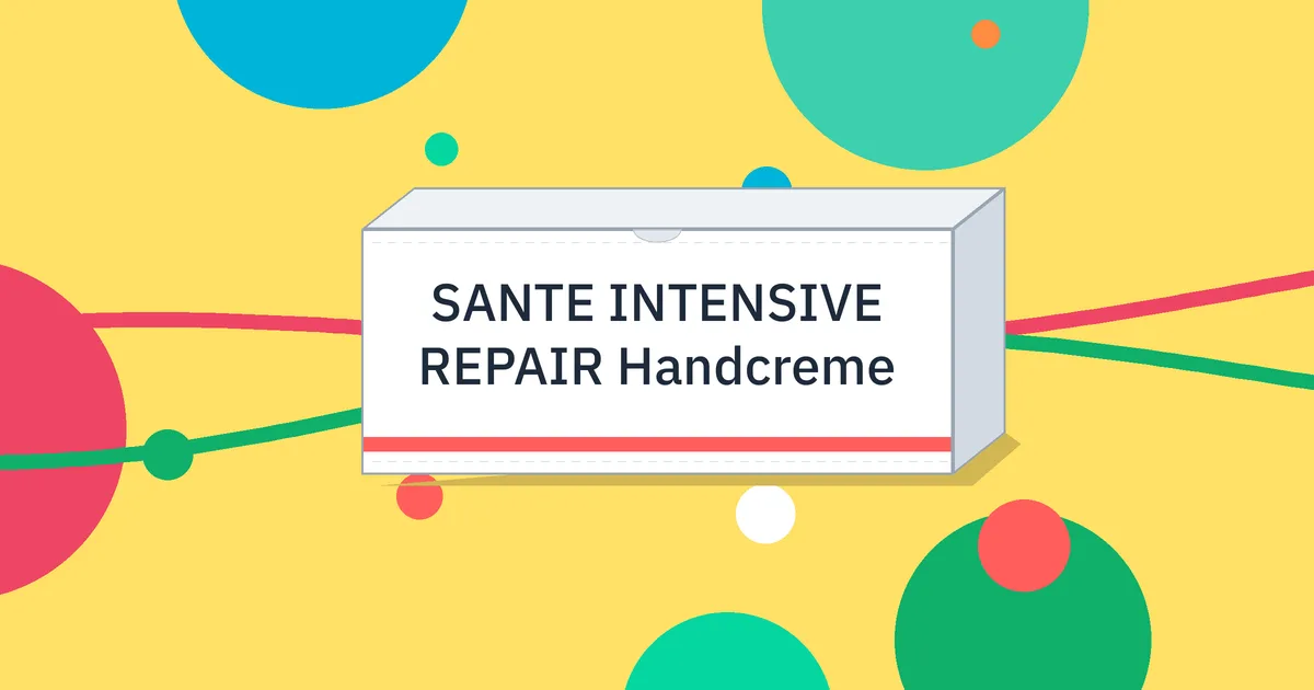 Symbolbild: Packung mit der Aufschrift SANTE INTENSIVE REPAIR Handcreme (PZN 19419807) – Verfügbarkeit und Bezug in Apotheken in Frankfurt am Main