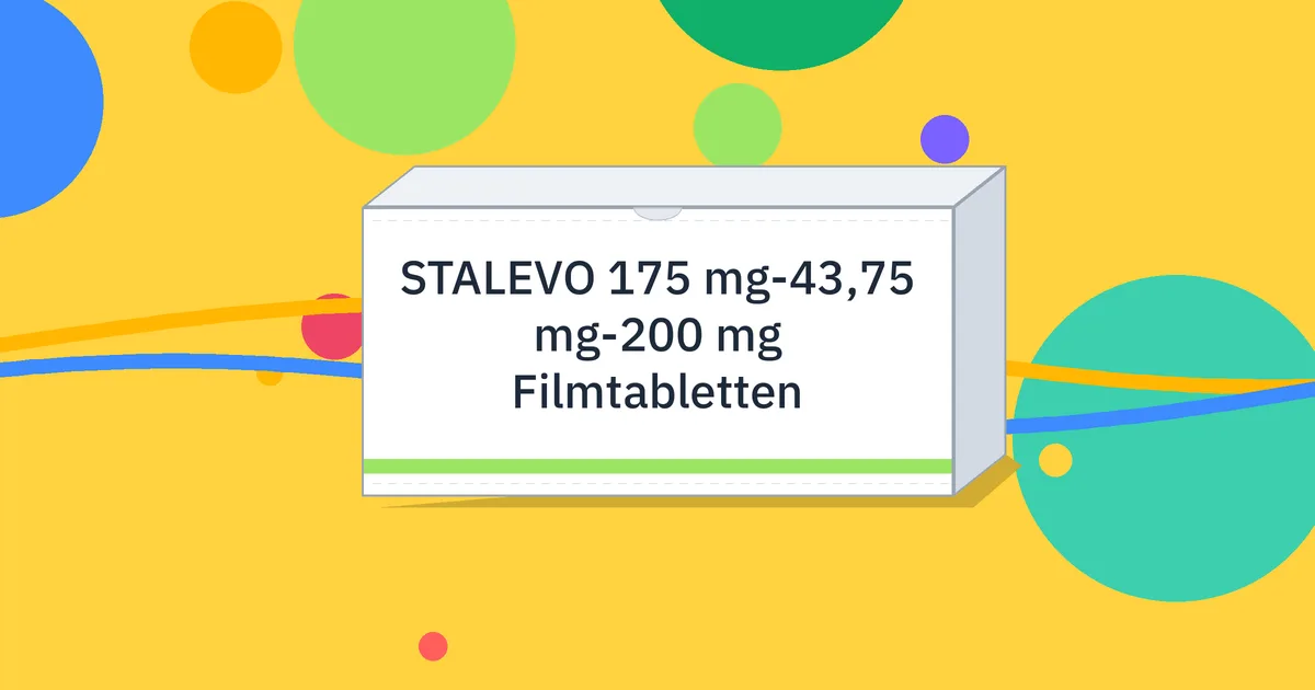 Symbolbild: Packung mit der Aufschrift STALEVO 175 mg-43,75 mg-200 mg Filmtabletten (PZN 03116602) – Verfügbarkeit und Bezug in Apotheken in Frankfurt am Main