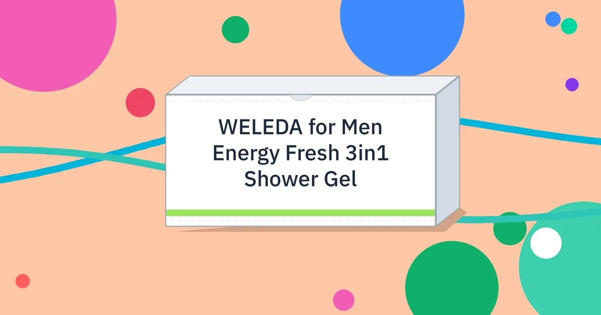 Symbolbild: Packung mit der Aufschrift WELEDA for Men Energy Fresh 3in1 Shower Gel (PZN 18471266) – Verfügbarkeit und Bezug in Apotheken in Frankfurt am Main