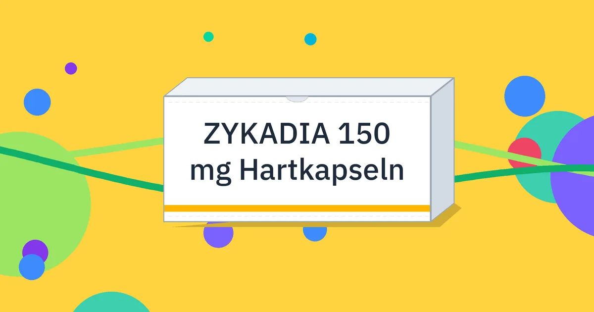 Symbolbild: Packung mit der Aufschrift ZYKADIA 150 mg Hartkapseln (PZN 17529963) – Verfügbarkeit und Bezug in Apotheken in Frankfurt am Main