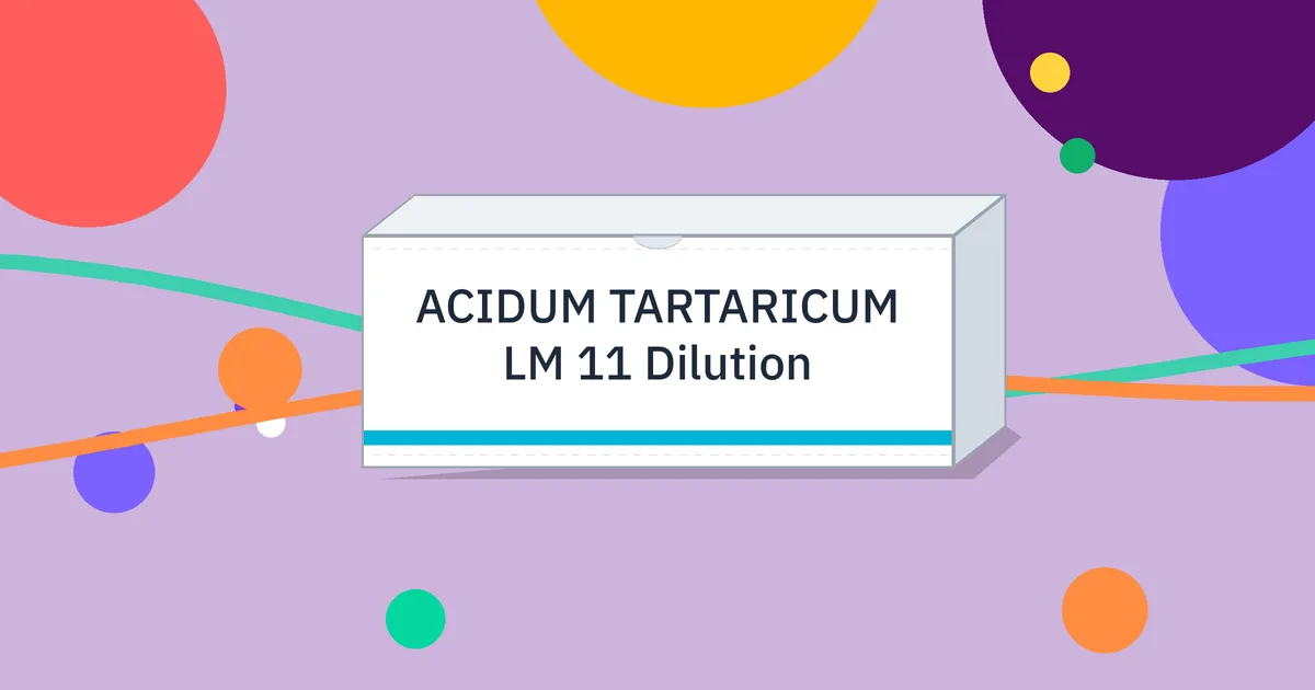 Symbolbild: Packung mit der Aufschrift ACIDUM TARTARICUM LM 11 Dilution (PZN 13286618) – Verfügbarkeit und Bezug in Apotheken in Frankfurt am Main