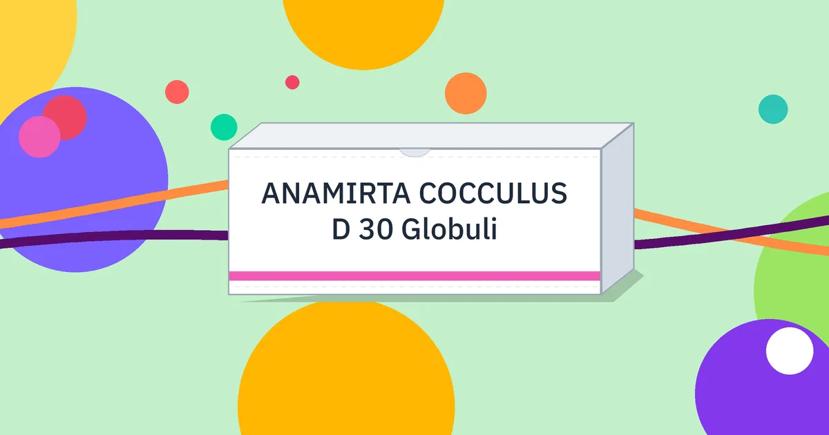 Symbolbild: Packung mit der Aufschrift ANAMIRTA COCCULUS D 30 Globuli (PZN 13718360) – Verfügbarkeit und Bezug in Apotheken in Frankfurt am Main