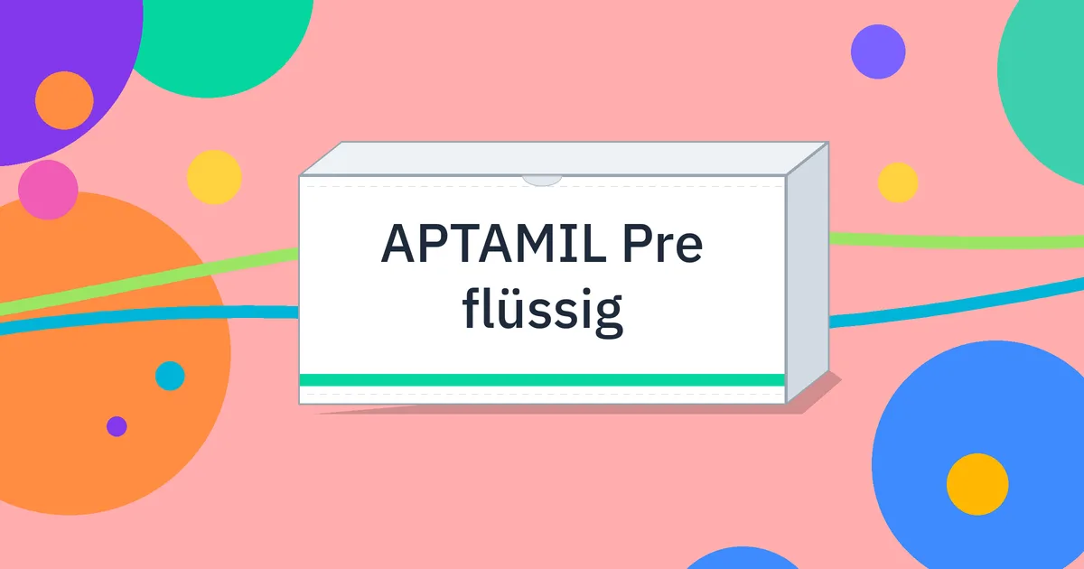 Symbolbild: Packung mit der Aufschrift APTAMIL Pre flüssig (PZN 09515349) – Verfügbarkeit und Bezug in Apotheken in Frankfurt am Main