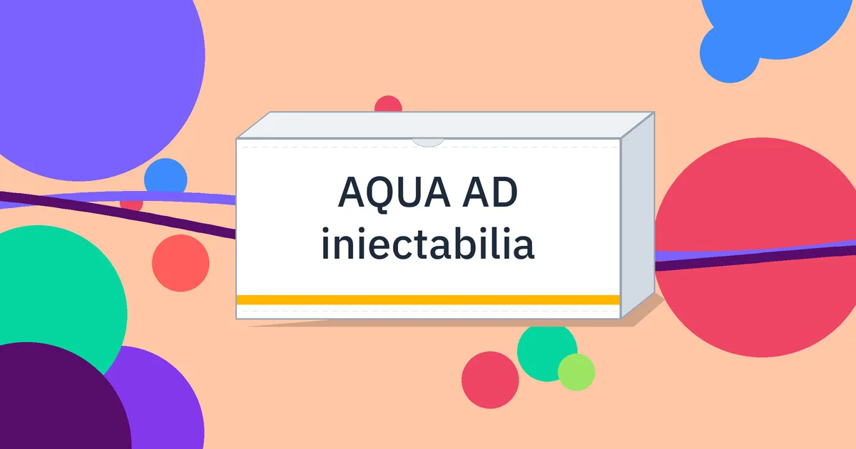 Symbolbild: Packung mit der Aufschrift AQUA AD iniectabilia (PZN 08770950) – Verfügbarkeit und Bezug in Apotheken in Frankfurt am Main