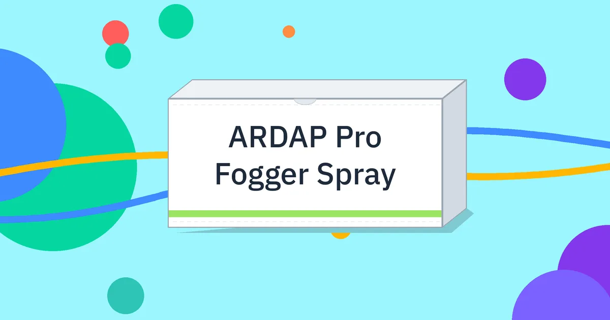 Symbolbild: Packung mit der Aufschrift ARDAP Pro Fogger Spray (PZN 19411504) – Verfügbarkeit und Bezug in Apotheken in Frankfurt am Main