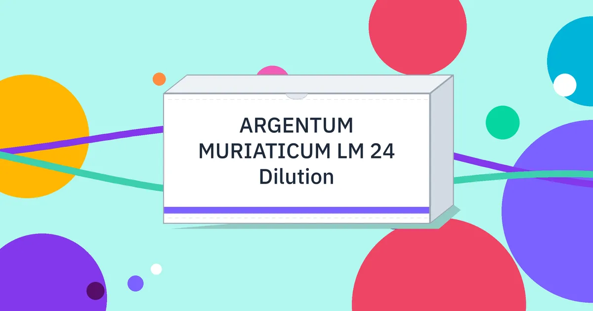 Symbolbild: Packung mit der Aufschrift ARGENTUM MURIATICUM LM 24 Dilution (PZN 12768350) – Verfügbarkeit und Bezug in Apotheken in Frankfurt am Main
