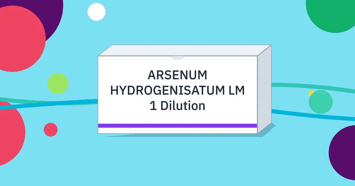 Symbolbild: Packung mit der Aufschrift ARSENUM HYDROGENISATUM LM 1 Dilution (PZN 12778288) – Verfügbarkeit und Bezug in Apotheken in Frankfurt am Main