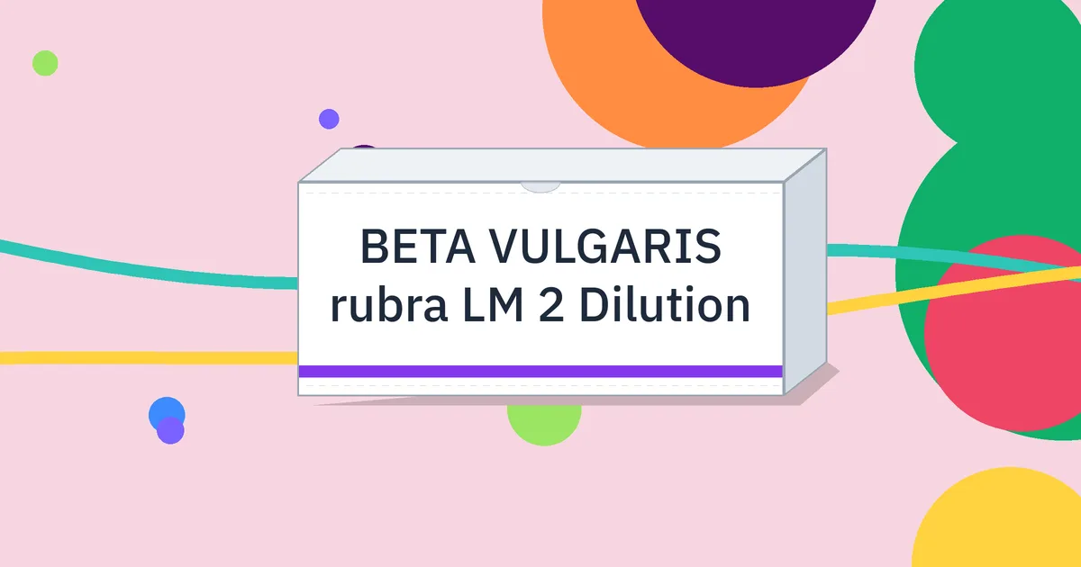 Symbolbild: Packung mit der Aufschrift BETA VULGARIS rubra LM 2 Dilution (PZN 13384769) – Verfügbarkeit und Bezug in Apotheken in Frankfurt am Main