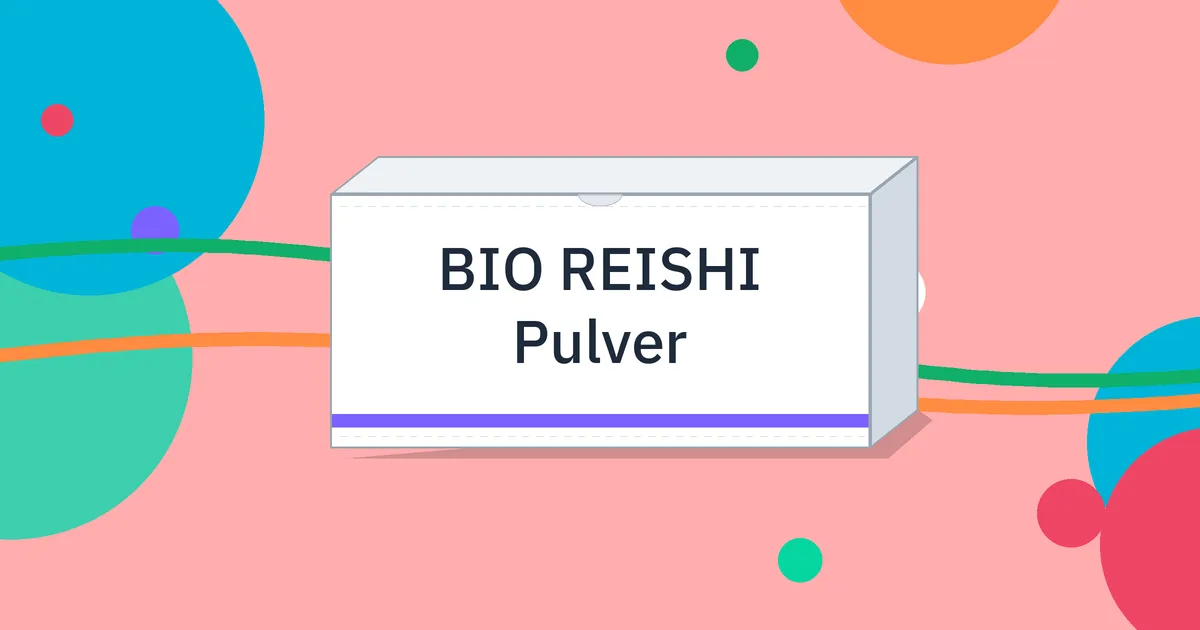 Symbolbild: Packung mit der Aufschrift BIO REISHI Pulver (PZN 17574946) – Verfügbarkeit und Bezug in Apotheken in Frankfurt am Main