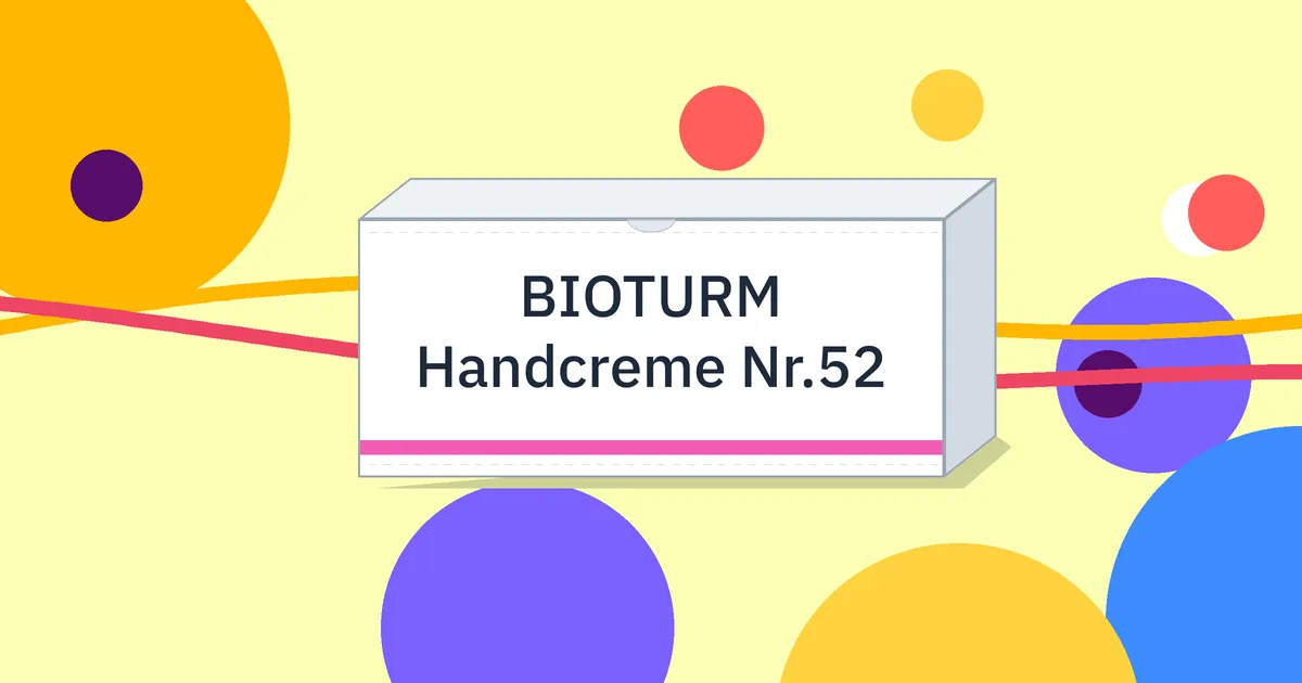 Symbolbild: Packung mit der Aufschrift BIOTURM Handcreme Nr.52 (PZN 11669947) – Verfügbarkeit und Bezug in Apotheken in Frankfurt am Main