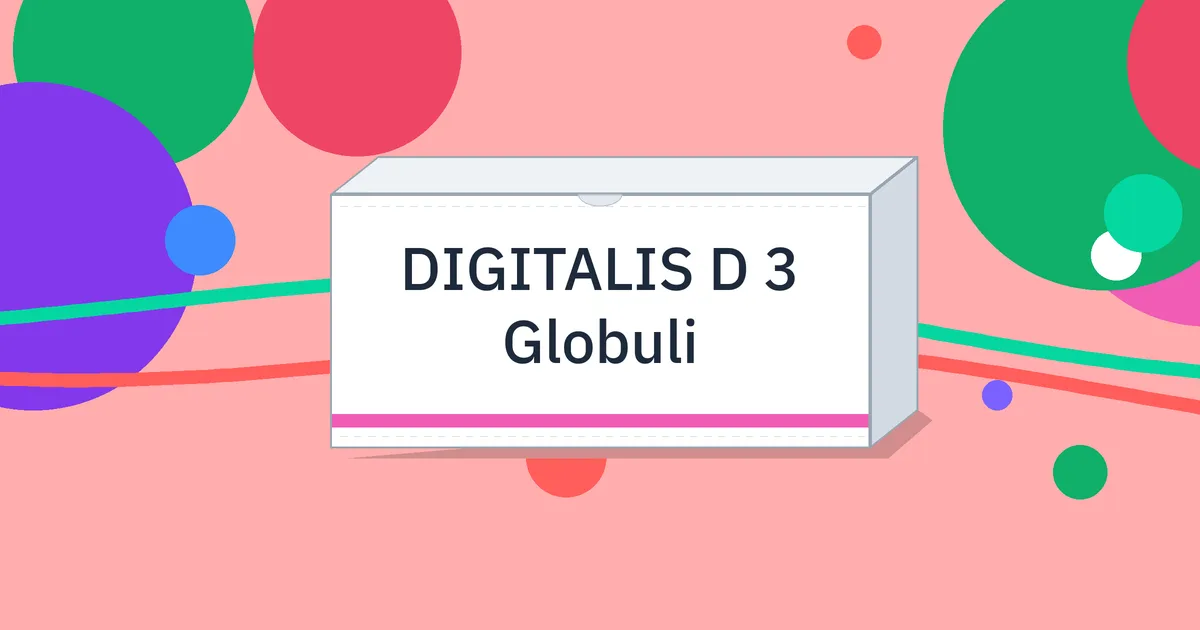 Symbolbild: Packung mit der Aufschrift DIGITALIS D 3 Globuli (PZN 04215128) – Verfügbarkeit und Bezug in Apotheken in Frankfurt am Main