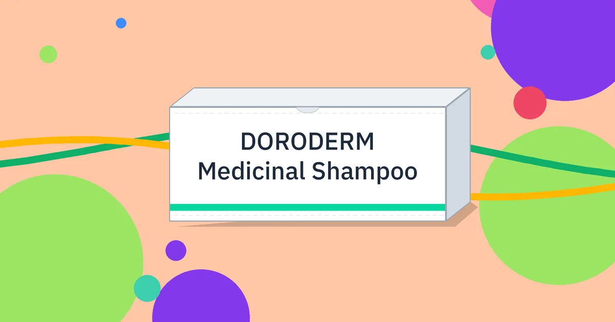 Symbolbild: Packung mit der Aufschrift DORODERM Medicinal Shampoo (PZN 00544384) – Verfügbarkeit und Bezug in Apotheken in Frankfurt am Main