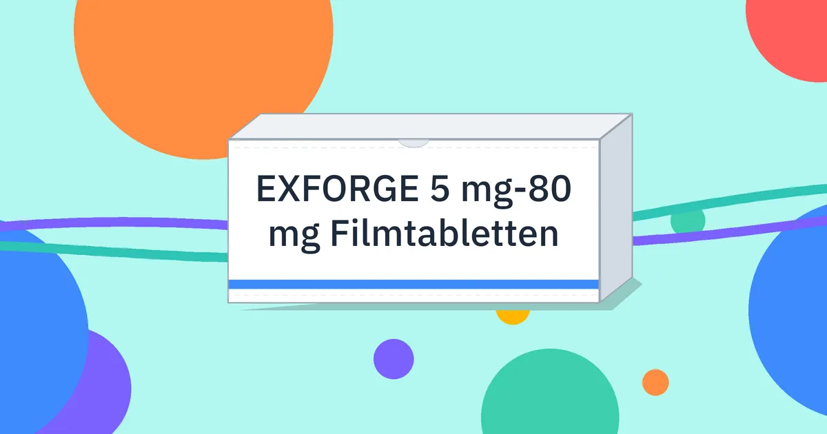 Symbolbild: Packung mit der Aufschrift EXFORGE 5 mg-80 mg Filmtabletten (PZN 17523133) – Verfügbarkeit und Bezug in Apotheken in Frankfurt am Main