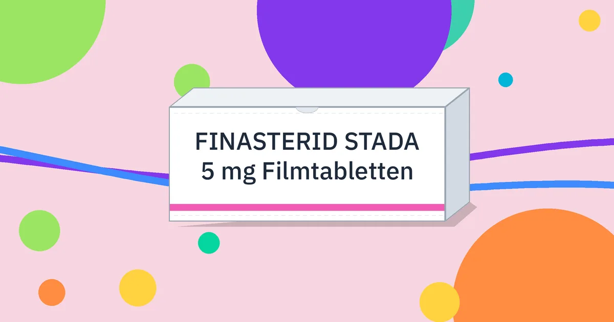 Symbolbild: Packung mit der Aufschrift FINASTERID STADA 5 mg Filmtabletten (PZN 12870060) – Verfügbarkeit und Bezug in Apotheken in Frankfurt am Main