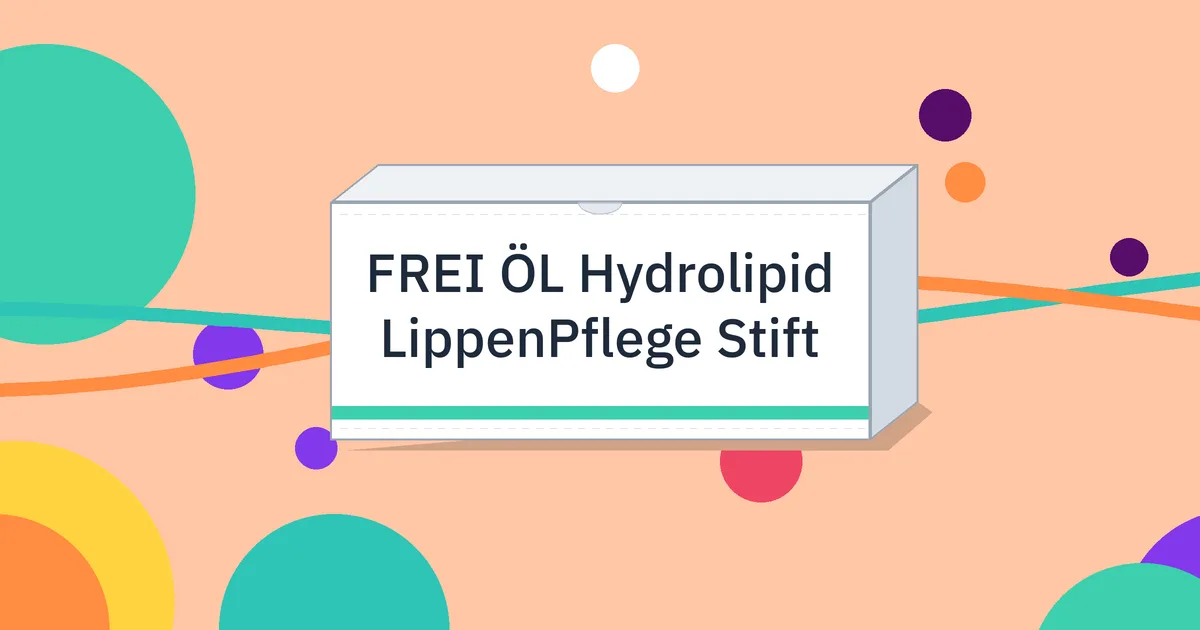 Symbolbild: Packung mit der Aufschrift FREI ÖL Hydrolipid LippenPflege Stift (PZN 11359023) – Verfügbarkeit und Bezug in Apotheken in Frankfurt am Main