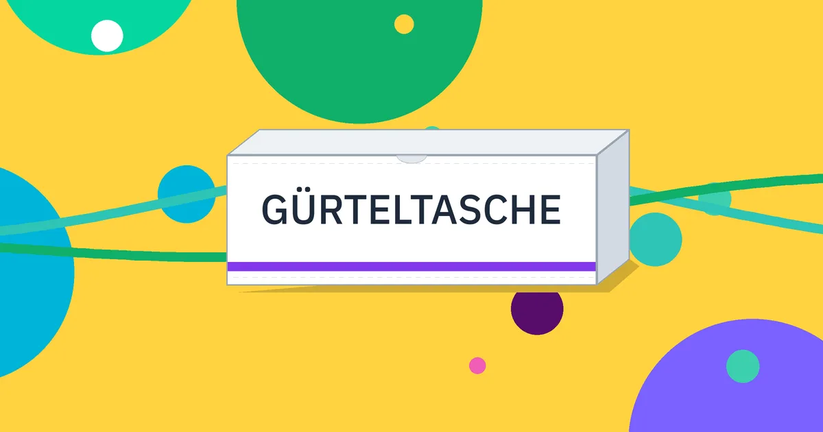Symbolbild: Packung mit der Aufschrift GÜRTELTASCHE (PZN 01002455) – Verfügbarkeit und Bezug in Apotheken in Frankfurt am Main