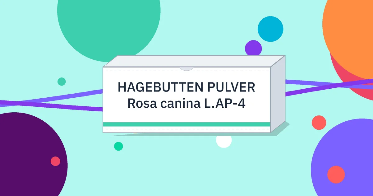 Symbolbild: Packung mit der Aufschrift HAGEBUTTEN PULVER Rosa canina L.AP-4 (PZN 08717246) – Verfügbarkeit und Bezug in Apotheken in Frankfurt am Main