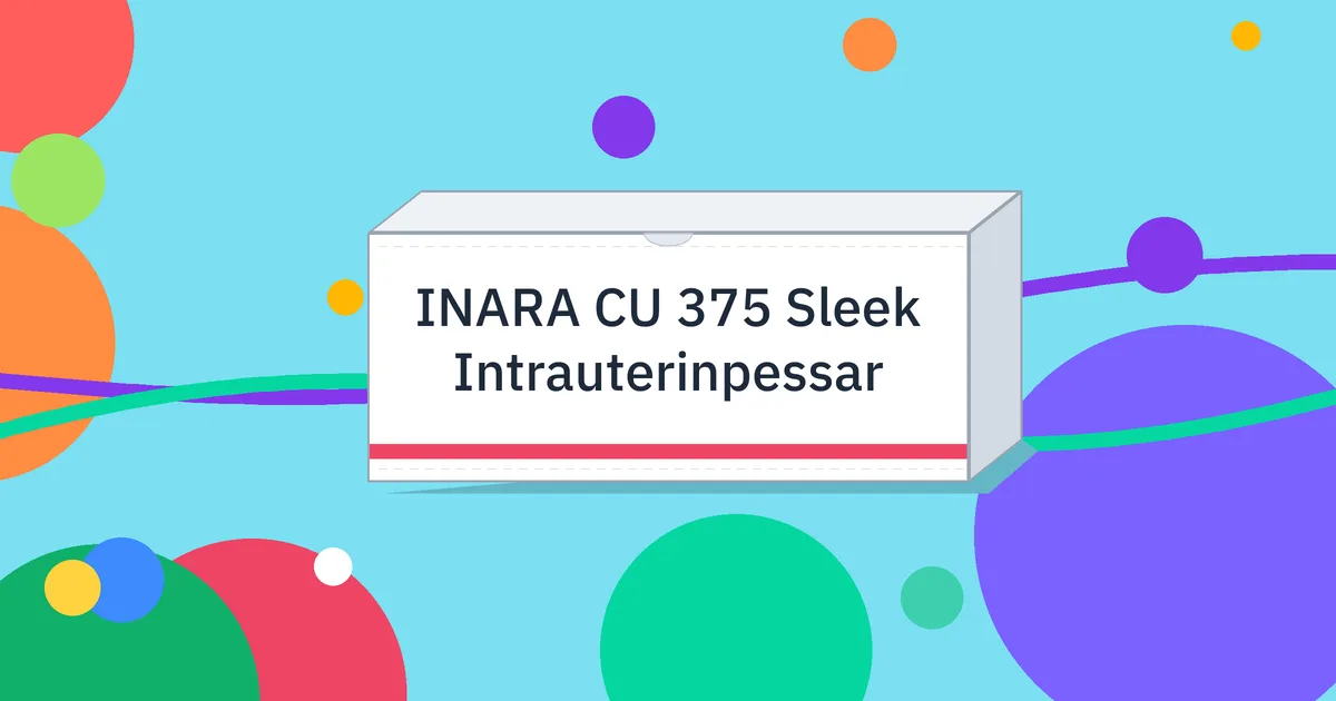 Symbolbild: Packung mit der Aufschrift INARA CU 375 Sleek Intrauterinpessar (PZN 17573065) – Verfügbarkeit und Bezug in Apotheken in Frankfurt am Main