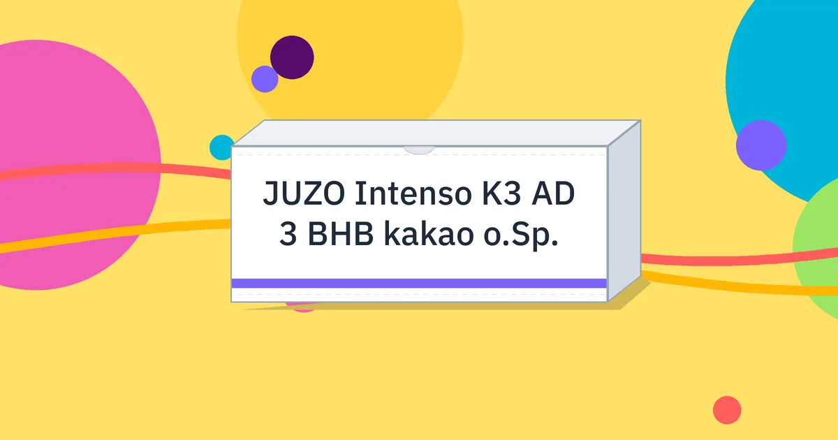 Symbolbild: Packung mit der Aufschrift JUZO Intenso K3 AD 3 BHB kakao o.Sp. (PZN 18645298) – Verfügbarkeit und Bezug in Apotheken in Frankfurt am Main