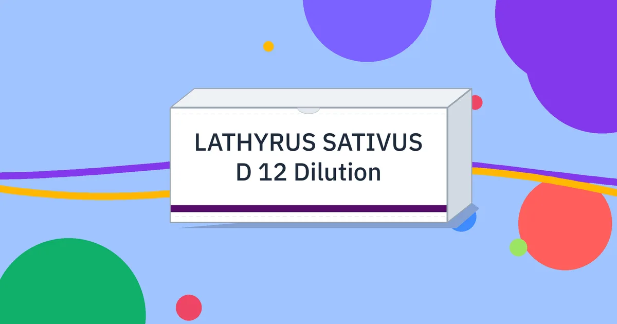 Symbolbild: Packung mit der Aufschrift LATHYRUS SATIVUS D 12 Dilution (PZN 02616521) – Verfügbarkeit und Bezug in Apotheken in Frankfurt am Main