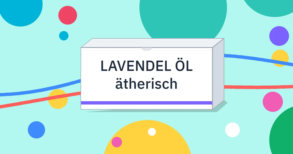 Symbolbild: Packung mit der Aufschrift LAVENDEL ÖL ätherisch (PZN 15236926) – Verfügbarkeit und Bezug in Apotheken in Frankfurt am Main