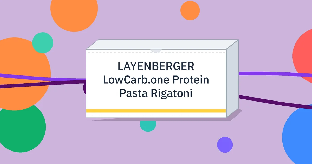 Symbolbild: Packung mit der Aufschrift LAYENBERGER LowCarb.one Protein Pasta Rigatoni (PZN 11548497) – Verfügbarkeit und Bezug in Apotheken in Frankfurt am Main
