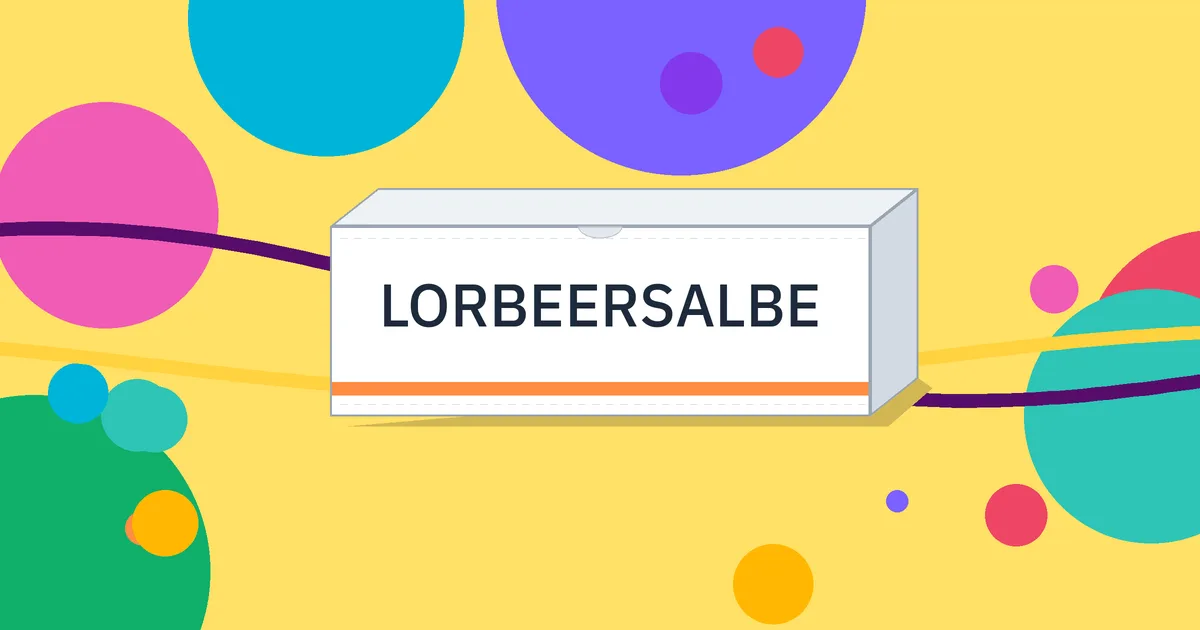 Symbolbild: Packung mit der Aufschrift LORBEERSALBE (PZN 14249737) – Verfügbarkeit und Bezug in Apotheken in Frankfurt am Main