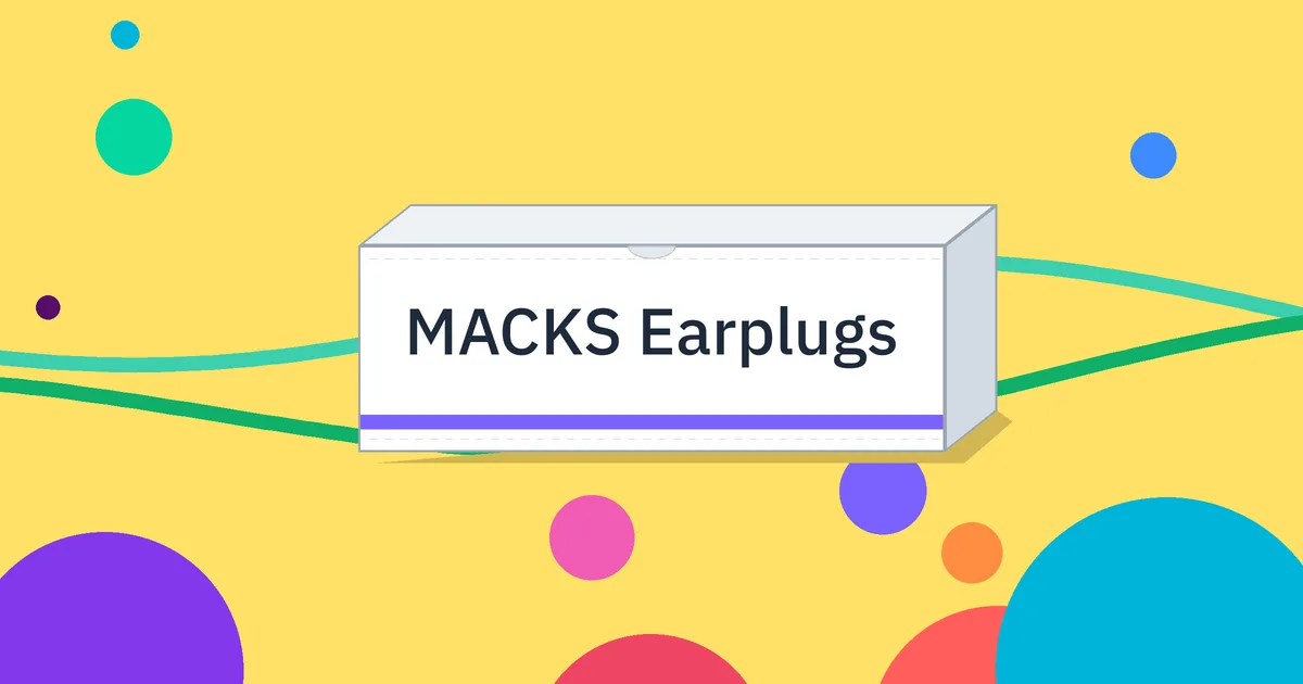 Symbolbild: Packung mit der Aufschrift MACKS Earplugs (PZN 00729250) – Verfügbarkeit und Bezug in Apotheken in Frankfurt am Main