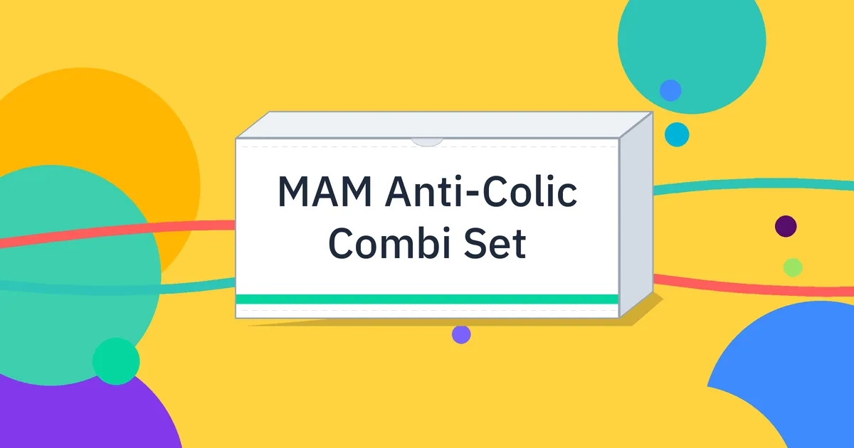 Symbolbild: Packung mit der Aufschrift MAM Anti-Colic Combi Set (PZN 12746868) – Verfügbarkeit und Bezug in Apotheken in Frankfurt am Main