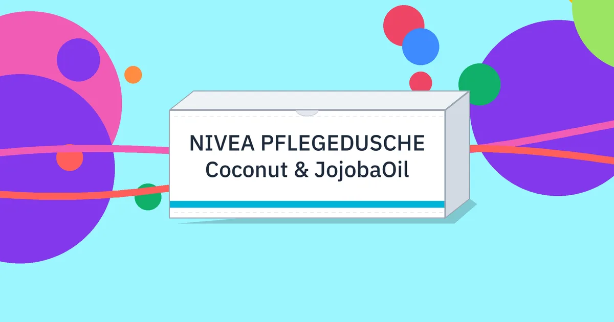 Symbolbild: Packung mit der Aufschrift NIVEA PFLEGEDUSCHE Coconut & JojobaOil (PZN 18207061) – Verfügbarkeit und Bezug in Apotheken in Frankfurt am Main