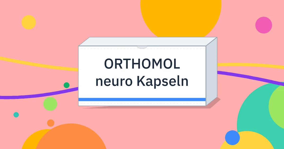 Symbolbild: Packung mit der Aufschrift ORTHOMOL neuro Kapseln (PZN 19440931) – Verfügbarkeit und Bezug in Apotheken in Frankfurt am Main