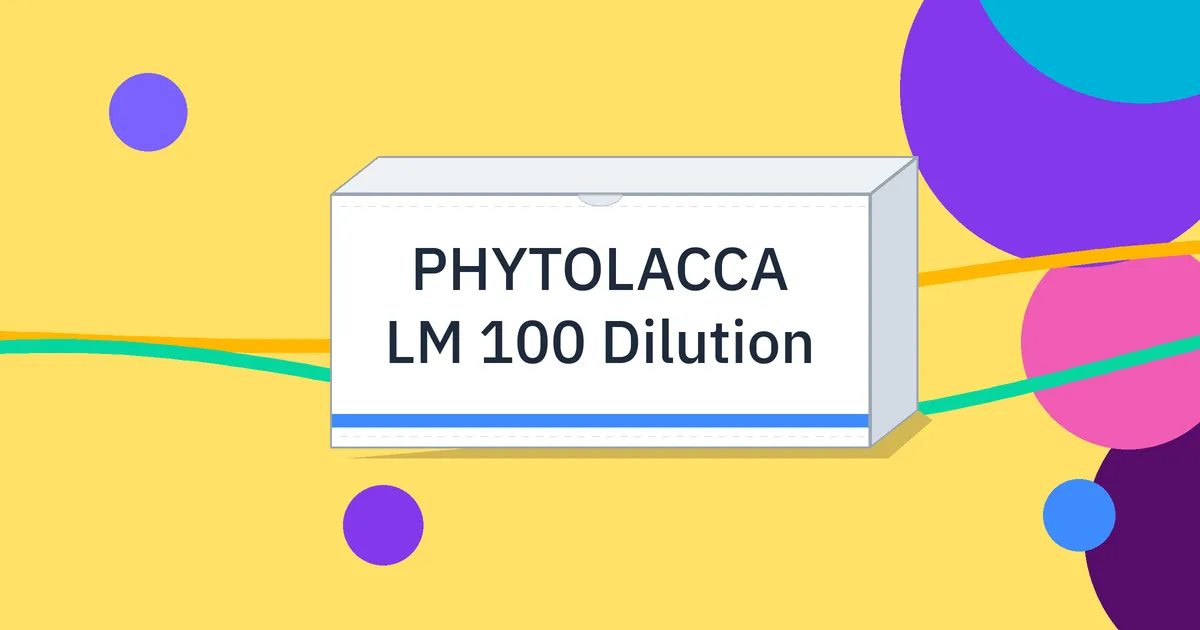 Symbolbild: Packung mit der Aufschrift PHYTOLACCA LM 100 Dilution (PZN 13036519) – Verfügbarkeit und Bezug in Apotheken in Frankfurt am Main