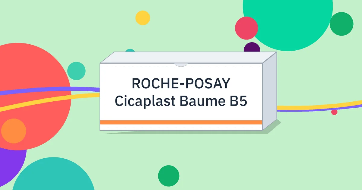 Symbolbild: Packung mit der Aufschrift ROCHE-POSAY Cicaplast Baume B5 (PZN 11109094) – Verfügbarkeit und Bezug in Apotheken in Frankfurt am Main
