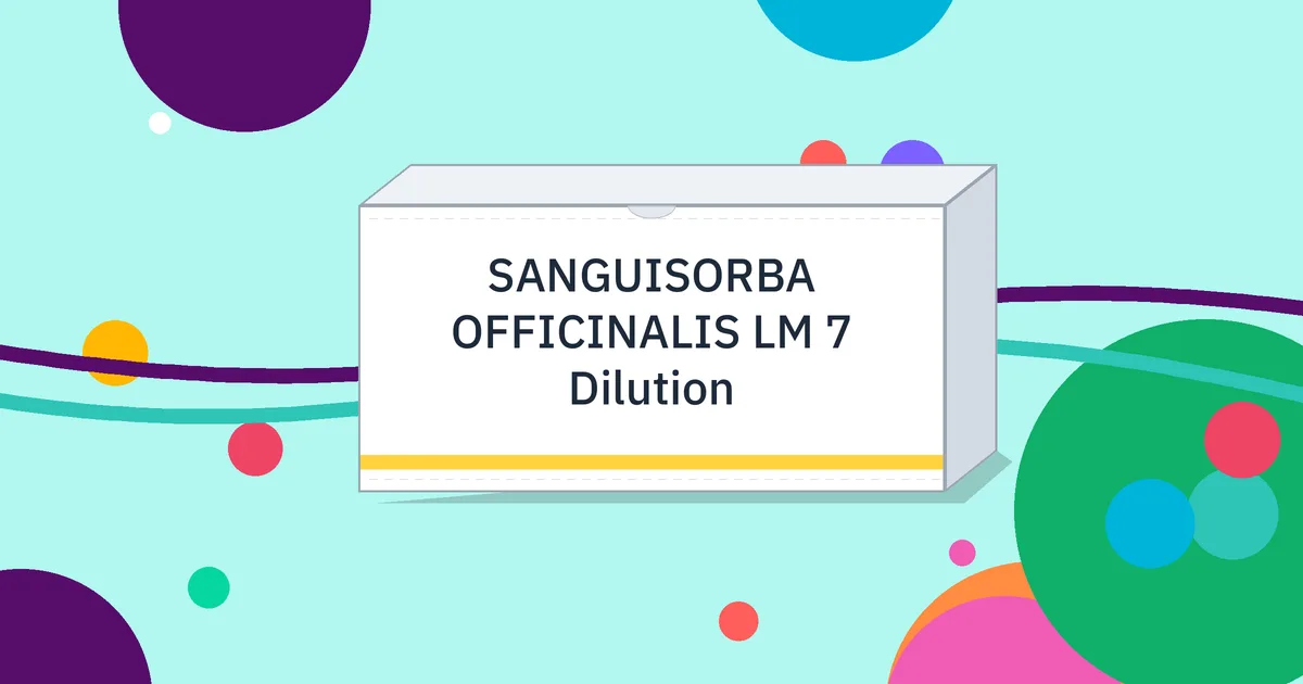 Symbolbild: Packung mit der Aufschrift SANGUISORBA OFFICINALIS LM 7 Dilution (PZN 13683354) – Verfügbarkeit und Bezug in Apotheken in Frankfurt am Main