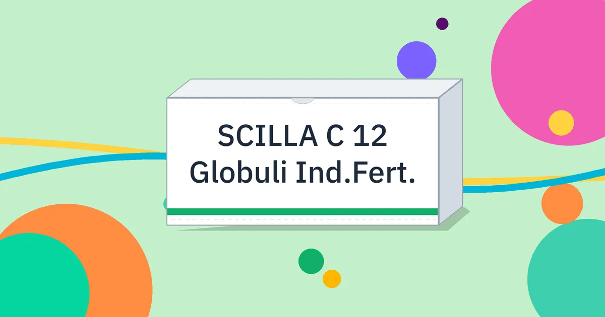 Symbolbild: Packung mit der Aufschrift SCILLA C 12 Globuli Ind.Fert. (PZN 17662343) – Verfügbarkeit und Bezug in Apotheken in Frankfurt am Main