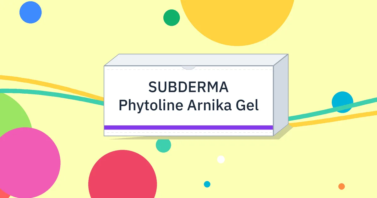 Symbolbild: Packung mit der Aufschrift SUBDERMA Phytoline Arnika Gel (PZN 20317242) – Verfügbarkeit und Bezug in Apotheken in Frankfurt am Main