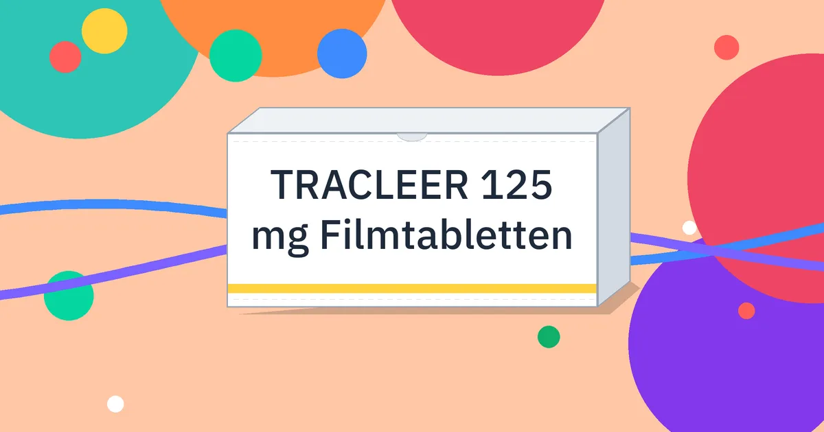 Symbolbild: Packung mit der Aufschrift TRACLEER 125 mg Filmtabletten (PZN 02461604) – Verfügbarkeit und Bezug in Apotheken in Frankfurt am Main