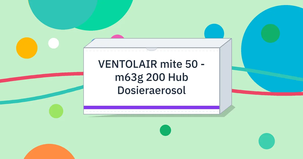 Symbolbild: Packung mit der Aufschrift VENTOLAIR mite 50 -m63g 200 Hub Dosieraerosol (PZN 00239244) – Verfügbarkeit und Bezug in Apotheken in Frankfurt am Main
